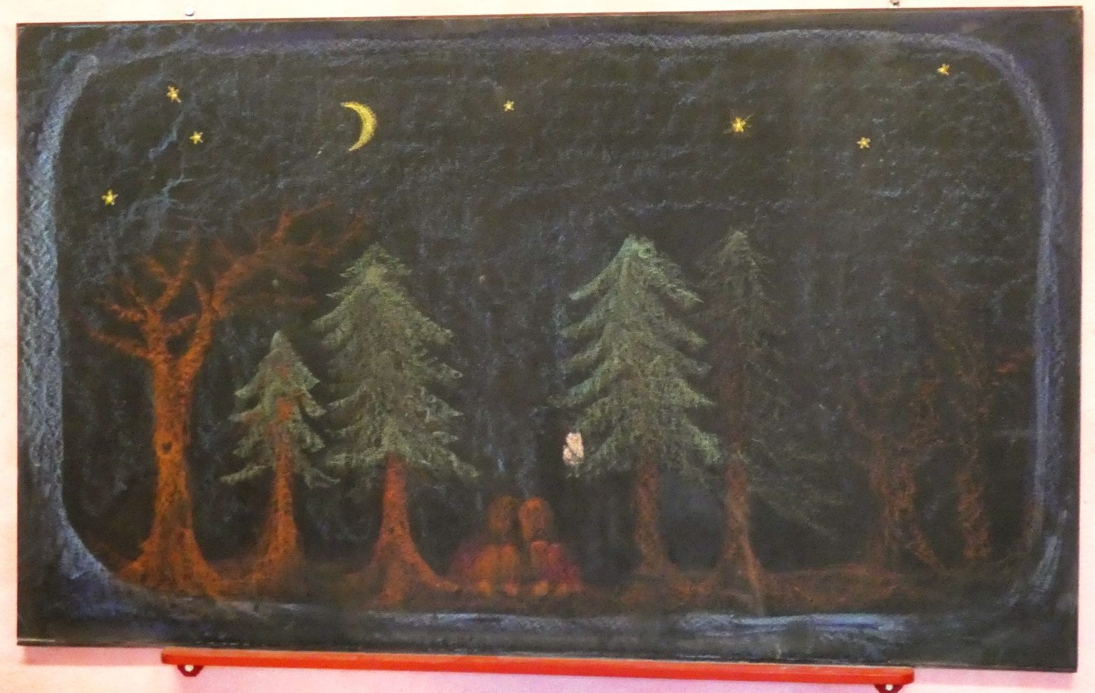 Tafelbild Klasse 2 - Freie Waldorfschule Görlitz "Jacob Böhme"